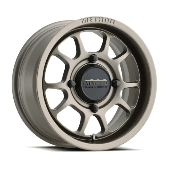 Method 409 UTV Bead Grip Steal Grey 15x8 Wheel/Rim