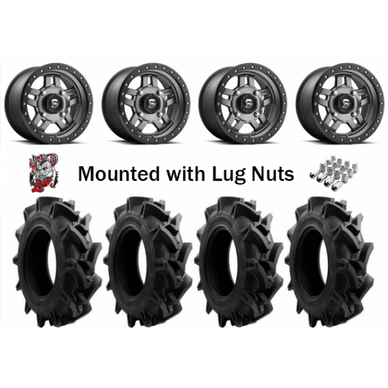 Motohavok 28s on Fuel D558 - Wild Boar ATV Parts