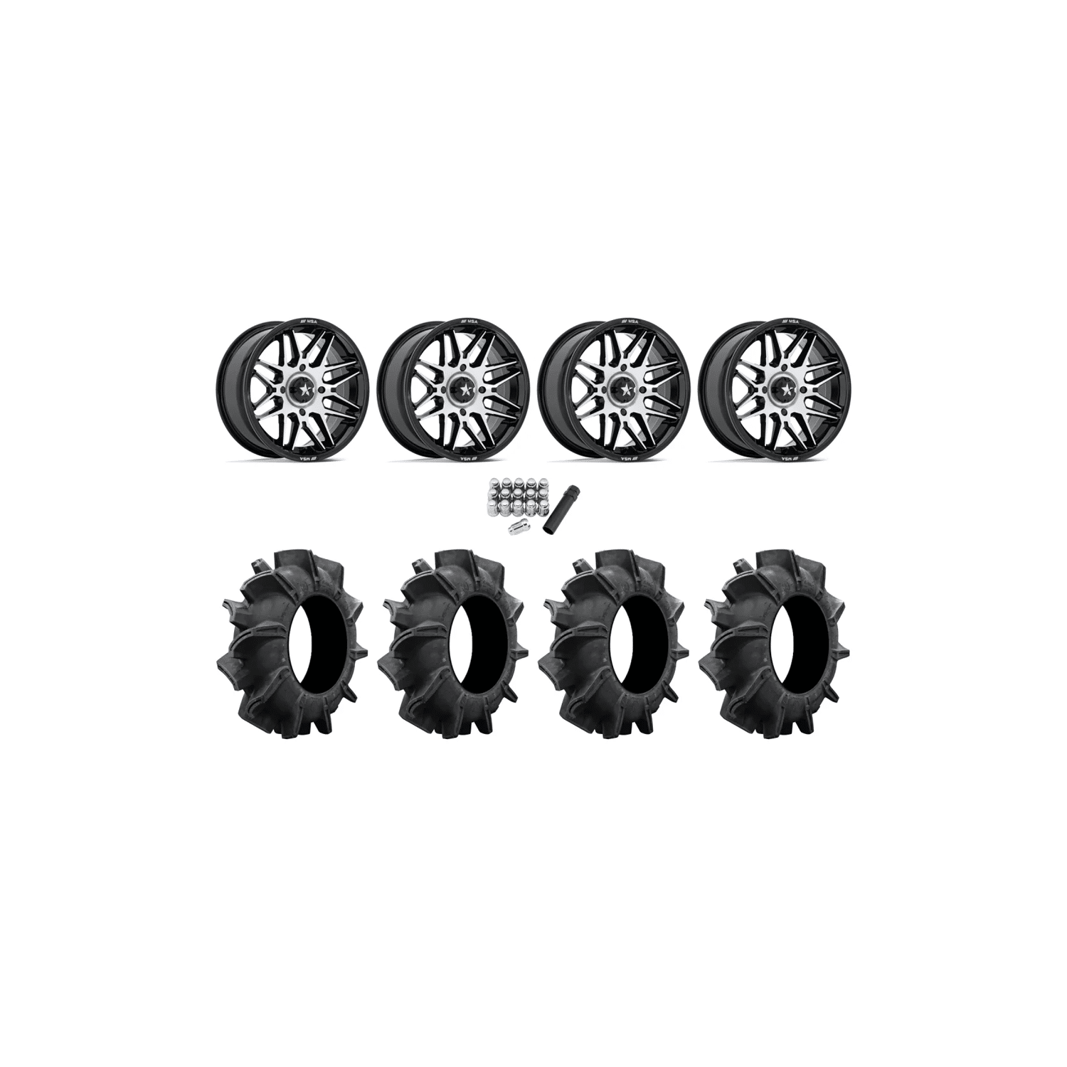 Dominate Every Trail: Assassinator Tires on MSA M52 Radar Wheels