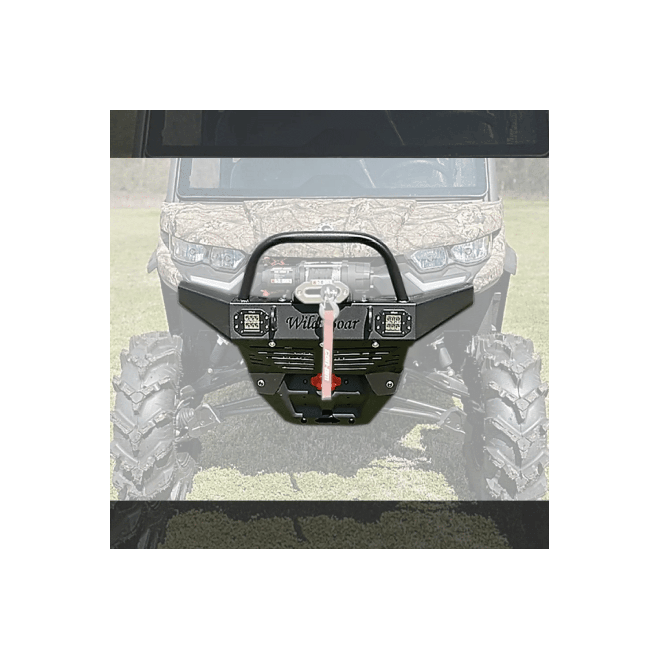 Defender Front Winch Bumper - Wild Boar ATV Parts