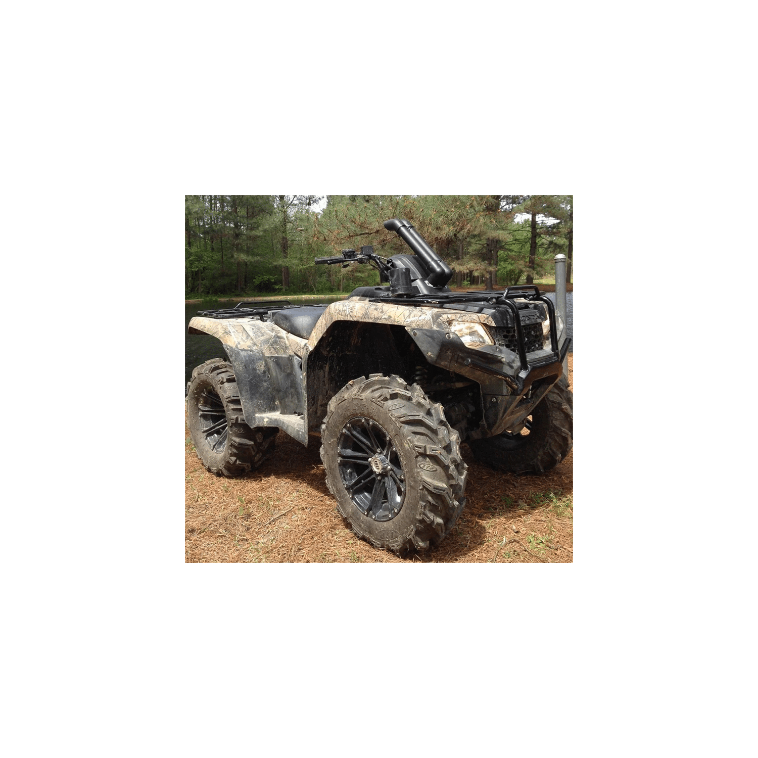 Conquer the Elements with the Going Deep Snorkels Honda Rancher 420