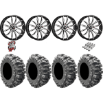 Interco Bogger 33x9.5x20 Tires on HL21 Machined Wheels