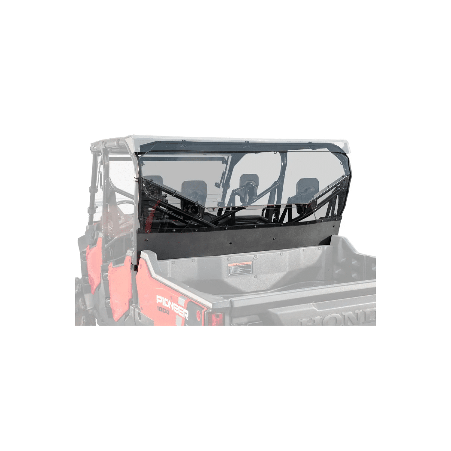 Honda Pioneer 1000-6 Rear Windshield - Free Shipping