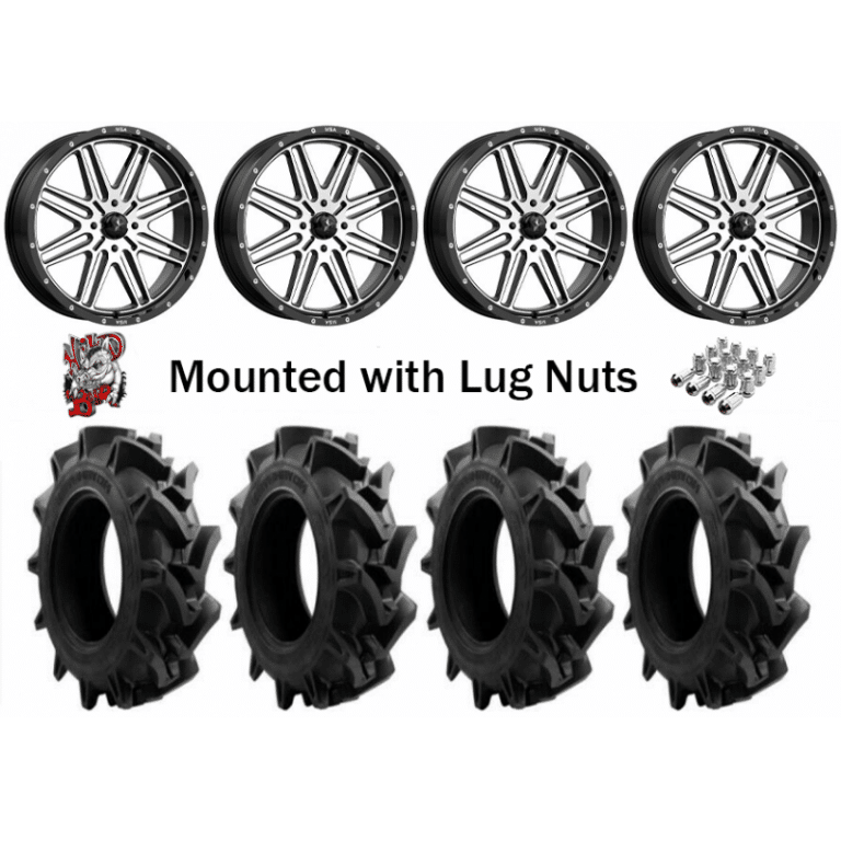 MOTOHAVOK 37s ON MSA M38 BRUTE WHEELS - Wild Boar ATV