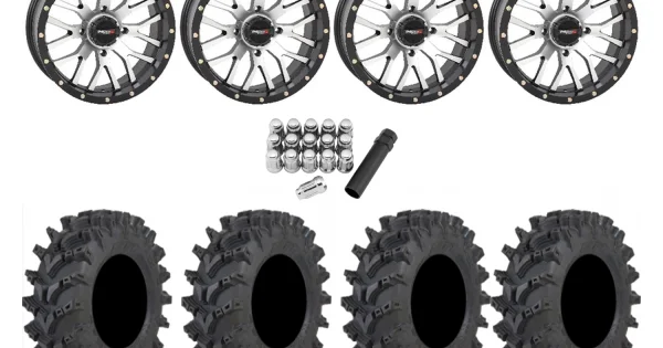 STI Outback Max 33x9-20 Tires on ST-3 Machined Wheels