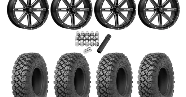 Valor Off-Road Alpha 35-10-15 Tires on MSA M41 Boxer Wheels