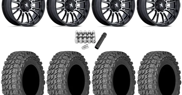 Gladiator X Comp ATR 28x10-14 (10ply) Radial Tires on MSA M51 ...