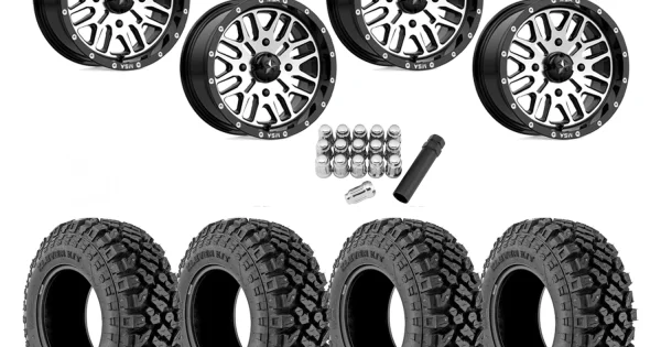 Kenda Klever X/T 32x10-14 Tires on MSA M38 Brute Wheels