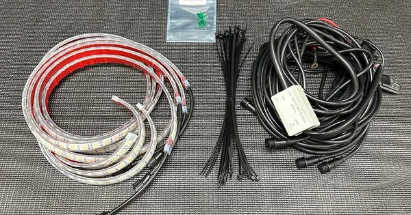 Wheel Light Express Double Row White Portal Lights