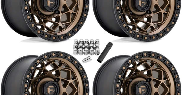 Fuel Off-Road Unit D785 Bronze 15x7 Wheels/Rims (Full Set)