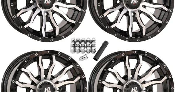 High Lifter HL21 Machined 14x7 Wheels/Rims (Full Set)