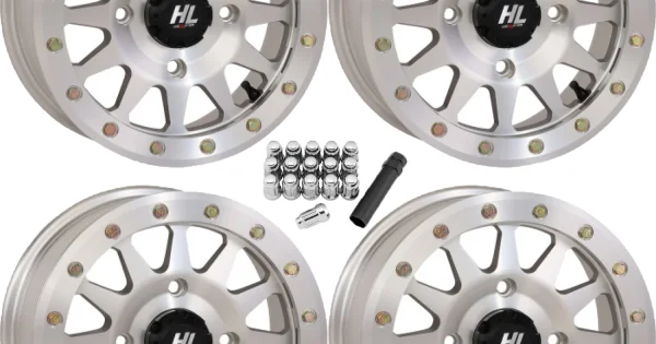 High Lifter HLA1 Machined 15x7 Beadlock Wheels/Rims (Full Set)