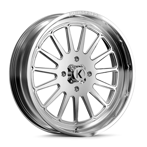 High Lifter Outlaw Max 37x10-22 Tires on KG1 Forged KU016 Rays Polished ...