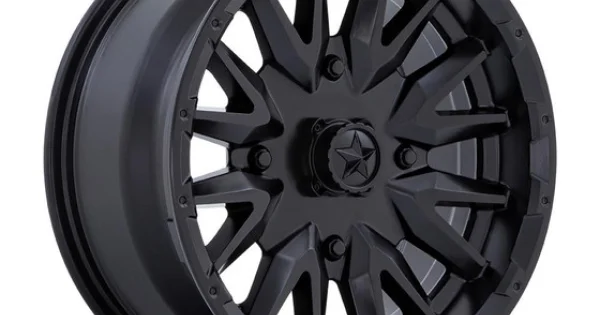 MSA M49 Creed Matte Black 16x7 Wheel/Rim