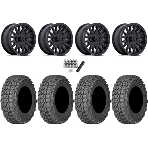 Gladiator X Comp ATR 35x10-15 (10ply) Radial Tires on MSA M49 Creed ...