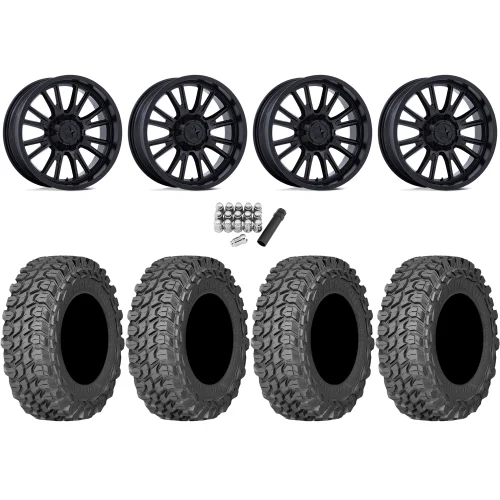 Gladiator X Comp ATR 35x10-15 (10ply) Radial Tires on MSA M51 ...