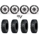 ITP MT911 28x10-14 (8ply) Tires on Frontline 556 Machined Wheels