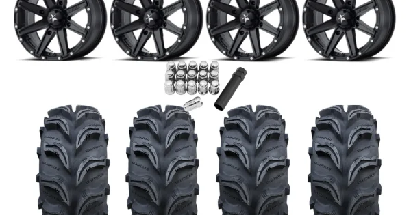 Interco Vampire 2 25x8-12 & 25x10-12 Tires on MSA M33 Clutch Wheels