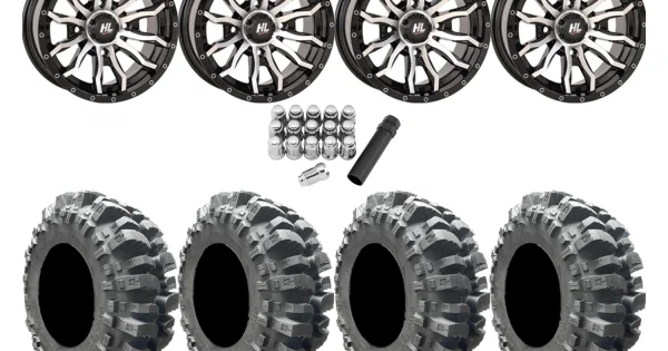 Interco Bogger 31x9.5-14 Tires on HL21 Machined Wheels