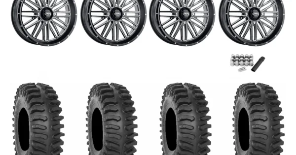 System 3 XT400 37x9.5-22 Tires on ITP Momentum Milled Wheels