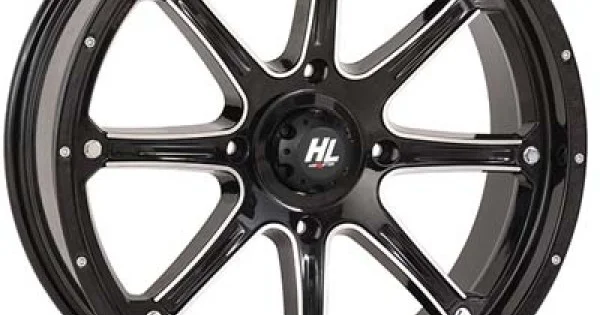 High Lifter HL4 Black 20x6.5 Wheel/Rim
