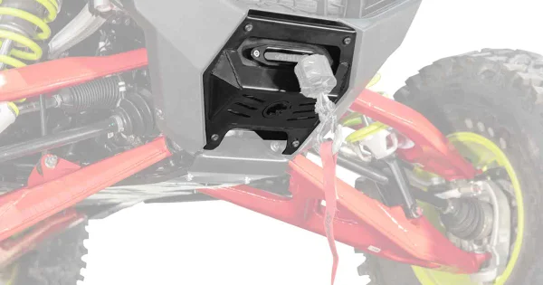 Polaris RZR Turbo R Winch Mounting Plate