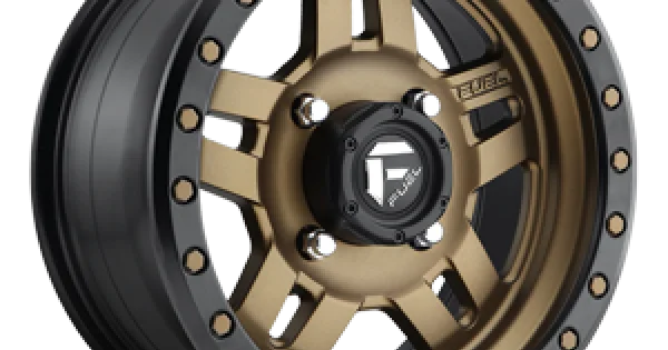 Fuel Off-Road Anza D583 Bronze w/ Black Ring 15x7 Wheel/Rim