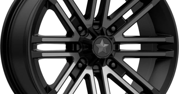 MSA M40 Rogue Satin Black Titanium 16x7 Wheel/Rim