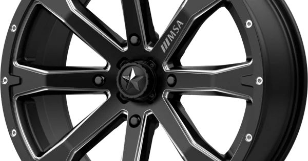 MSA M42 Bounty Satin Black 14x7 Wheel/Rim