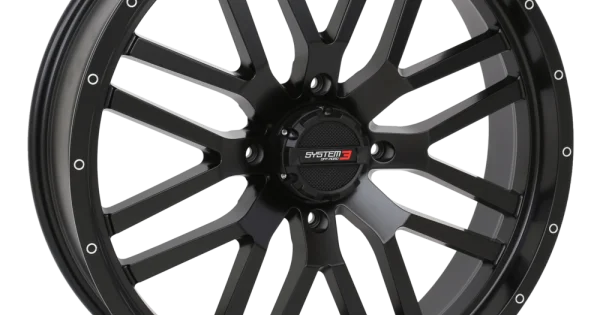 System 3 Offroad ST-3 Black 22x6.5 Wheel/Rim