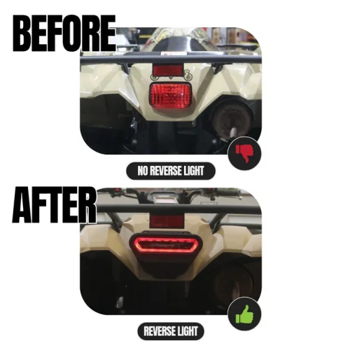 Yamaha Kodiak 450 Tail Light With Reverse Light