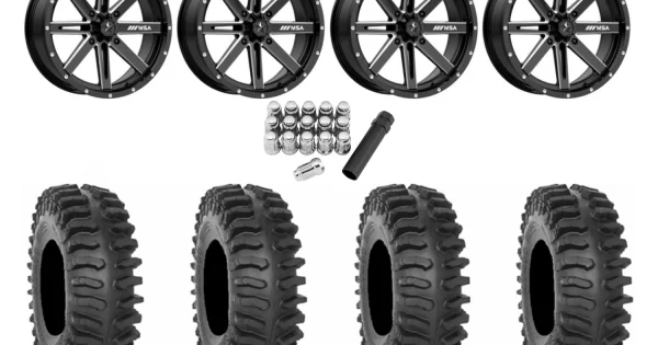 System 3 XT400 32x10-14 Tires on MSA M41 Boxer Wheels