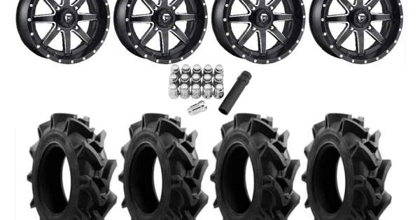 EFX Motohavok 30x8.5-16 Tires on Fuel Maverick Wheels