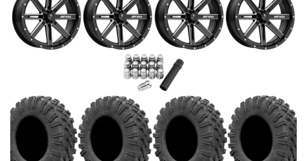 EFX Motoravage 28x10-14 Tires on MSA M41 Boxer Wheels