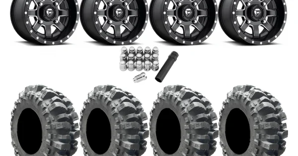 Interco Bogger 28x10-14 Tires on Fuel Maverick Wheels