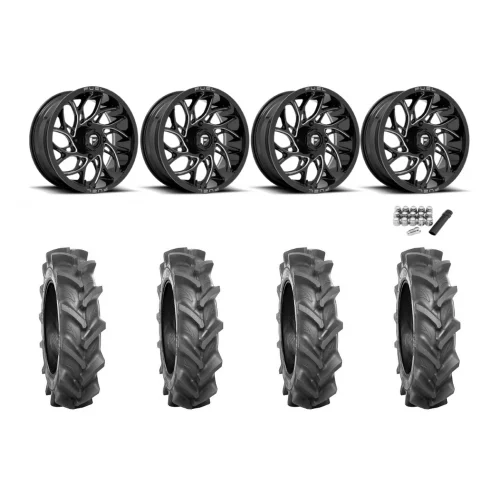 BKT AT 171 35x10-18 Tires on Fuel Runner Wheels