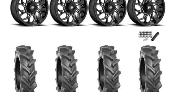 BKT AT 171 38x10-20 Tires on Fuel Runner Wheels