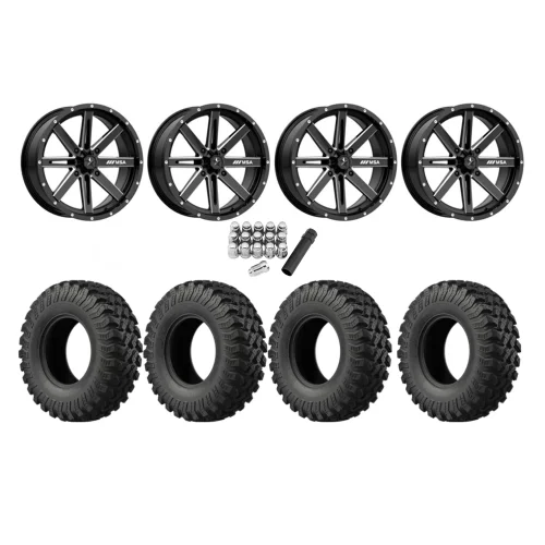 EFX MotoRally 32x10-14 Tires on MSA M41 Boxer Wheels