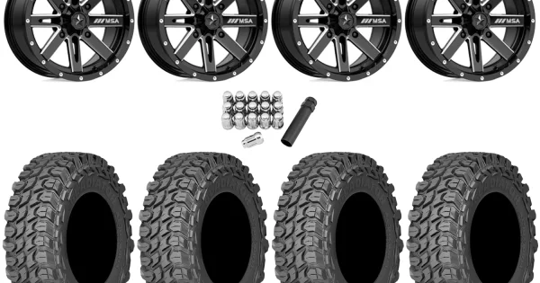 Gladiator X Comp ATR 30x10-14 (10ply) Radial Tires on MSA M41 Boxer ...