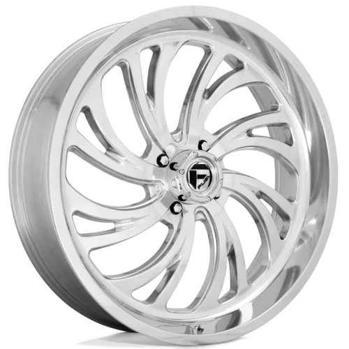 Assassinator Mud Tires 40x10-24 on Fuel Kompressor Polished Wheels