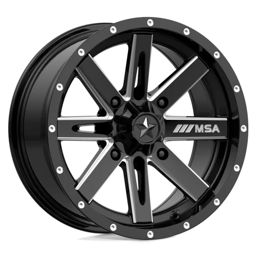 System 3 XTR370 30x10-14 Tires on MSA M41 Boxer Wheels