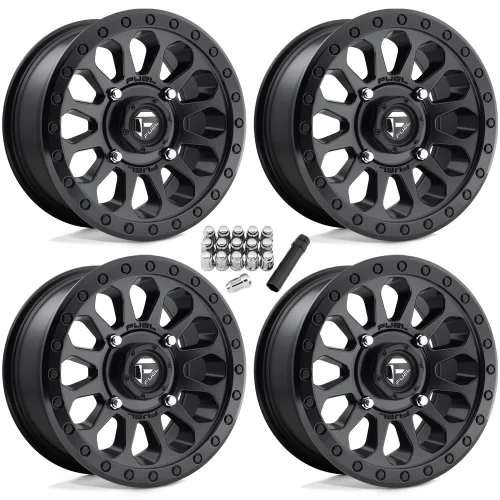 Fuel Off-Road Vector D579 Matte Black 14x7 Wheel/Rim (Full Set)