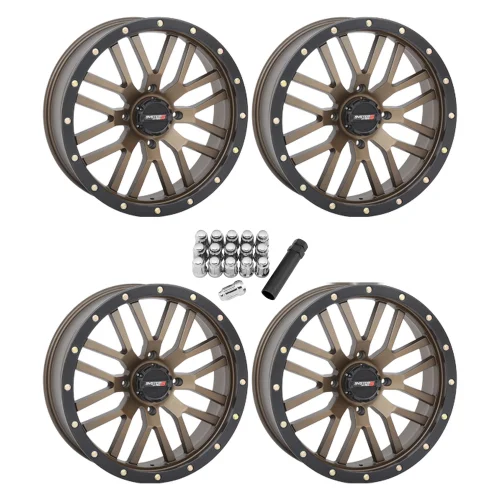 System 3 Offroad ST-3 Bronze 18x7 Wheels/Rims (Full Set)