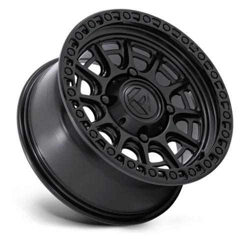 Fuel Off Road Cycle Matte Black 15x7 Wheels/Rims (Full Set)