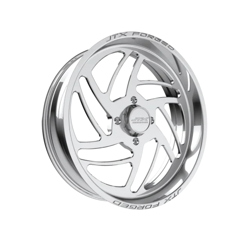 BKT TR 171 37x8.3-22 Tires on JTX Forged Turbo Polished Wheels
