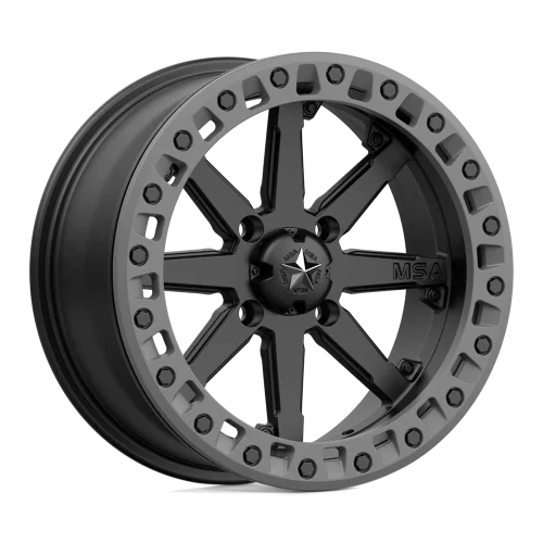 Assassinator Mud Tires 29.5x8-14 on MSA M26 Vibe Milled Wheels