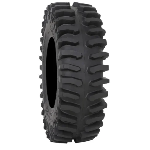 System 3 XT400 35x10-18 Tires on MSA M41 Boxer Gloss Black Milled Wheels