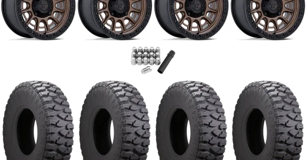 Atturo Trail Blade Boss 30x10-15 (8ply) Radial Tires on Fuel Cycle ...