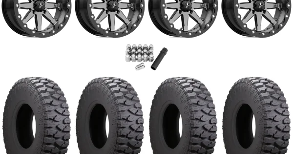 Atturo Trail Blade Boss 30x10-15 (8ply) Radial Tires on MSA M21 Lok ...