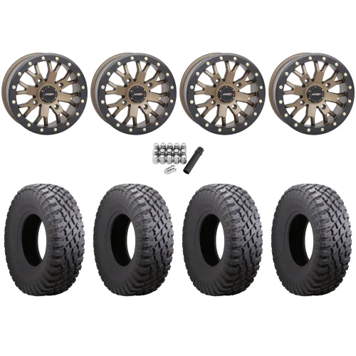 Atturo Trail Blade X/T 28x10-14 (8ply) Radial Tires on System 3 Offroad ...